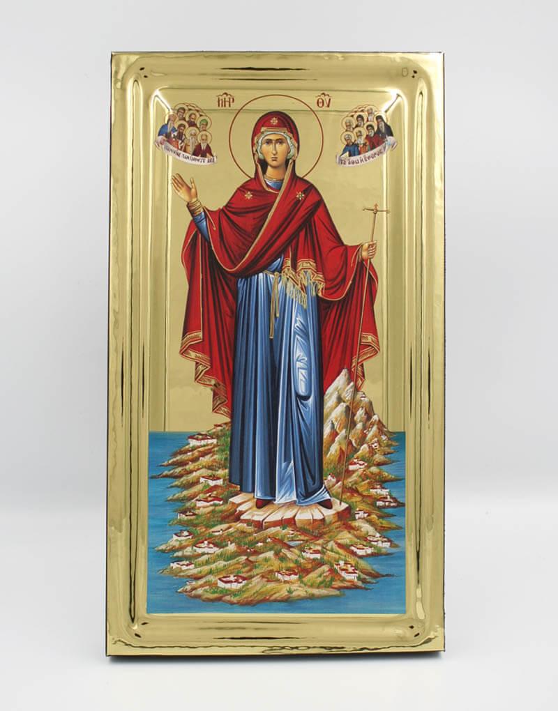 Virgin Mary of Mount Athos - Byzanteiko