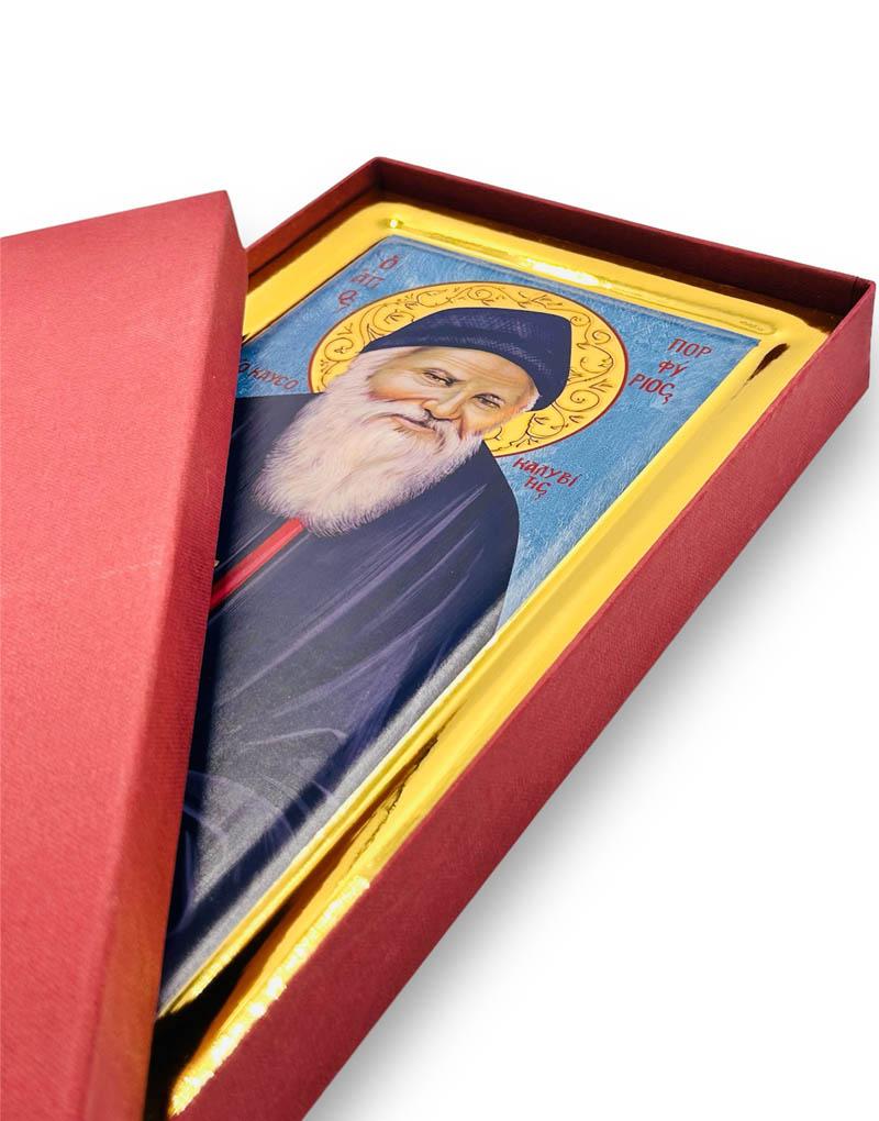 Άγιος Πορφύριος ο Καυσοκαλυβίτης - Με όψη στιλβωτού - Byzanteiko